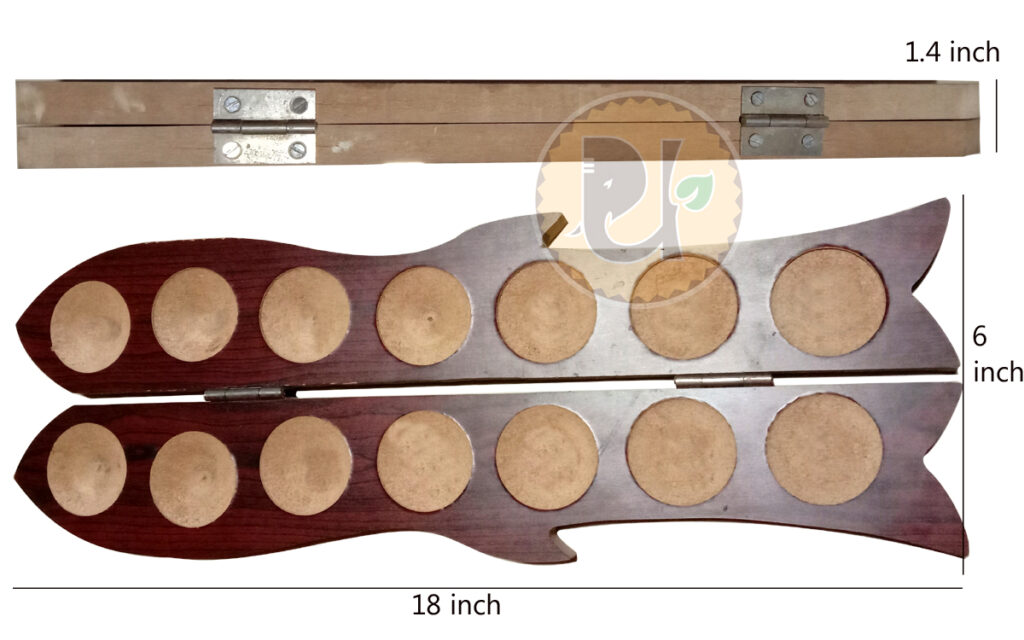 Wooden Traditional pallankuzhi-MDF Wood lowest price in market