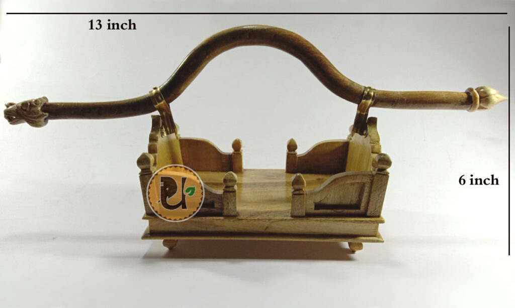 Wooden Miniature Pallakku online shop Nagercoil - Udhaya Toys