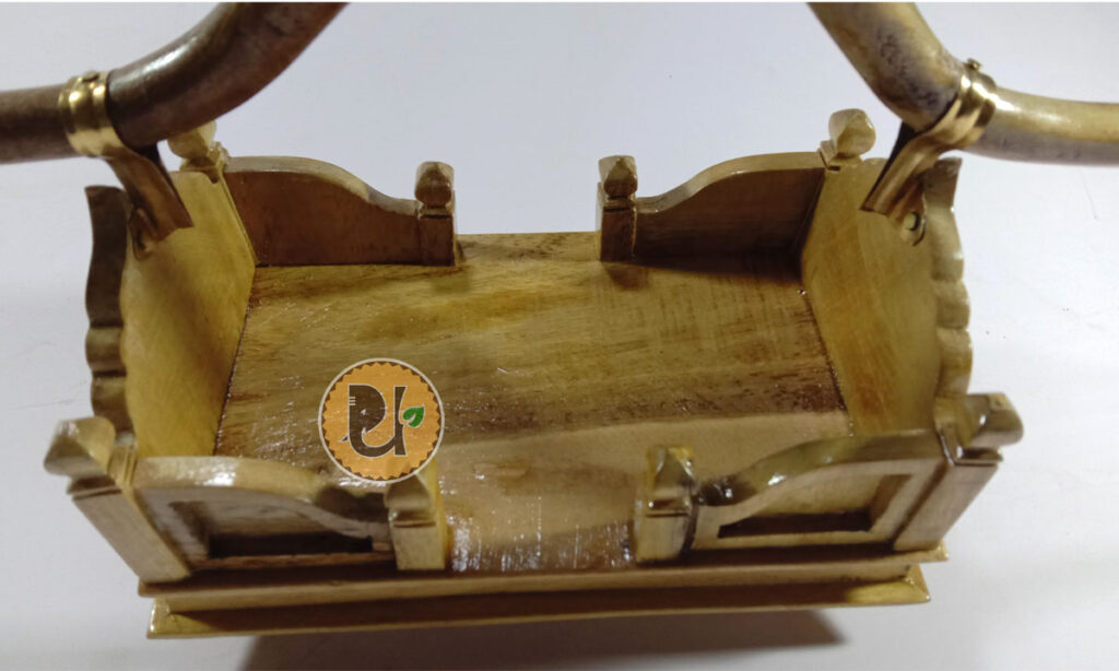 Wooden Miniature Pallakku online shop Nagercoil - Udhaya Toys