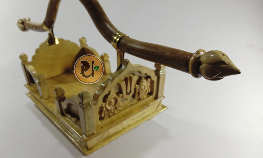 Wooden Miniature Pallakku online shop Nagercoil - Udhaya Toys