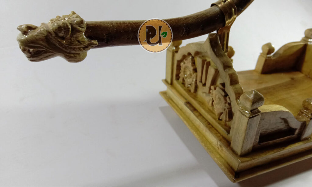 Wooden Miniature Pallakku online shop Nagercoil - Udhaya Toys
